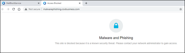 Validating your MalBlock DNS Service