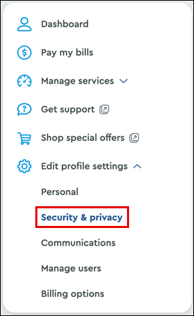 Changing Your Cox PIN on Cox.com